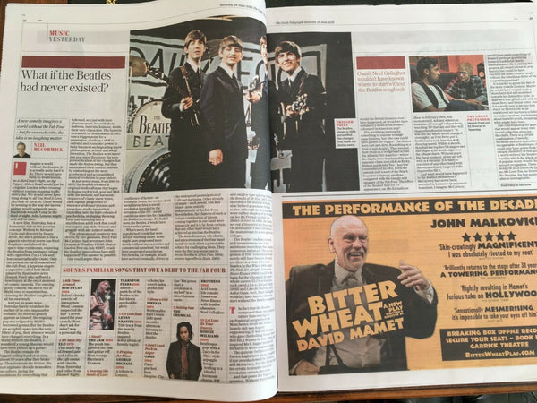 UK Telegraph Review June 2019: FLORENCE PUGH Cover & Interview - THE B ...