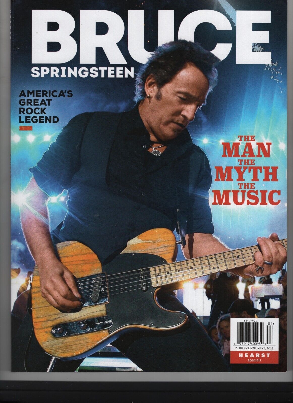 BRUCE SPRINGSTEEN AMERICA'S GREAT ROCK LEGEND HEARST MAGAZINE 2023 - YourCelebrityMagazines