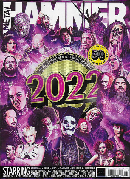 METAL HAMMER Mag #369 GHOST Joseph Quinn Taylor Hawkins Meat Loaf ...