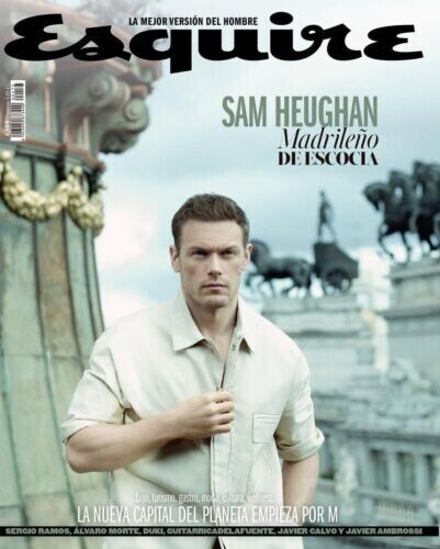 ESQUIRE SPAIN Magazine May 2023 SAM HEUGHAN Limited Edition Cover ...
